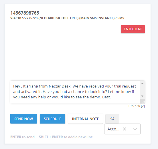 Canned Responses for the Live Chat | Nectar Desk Knowledgebase