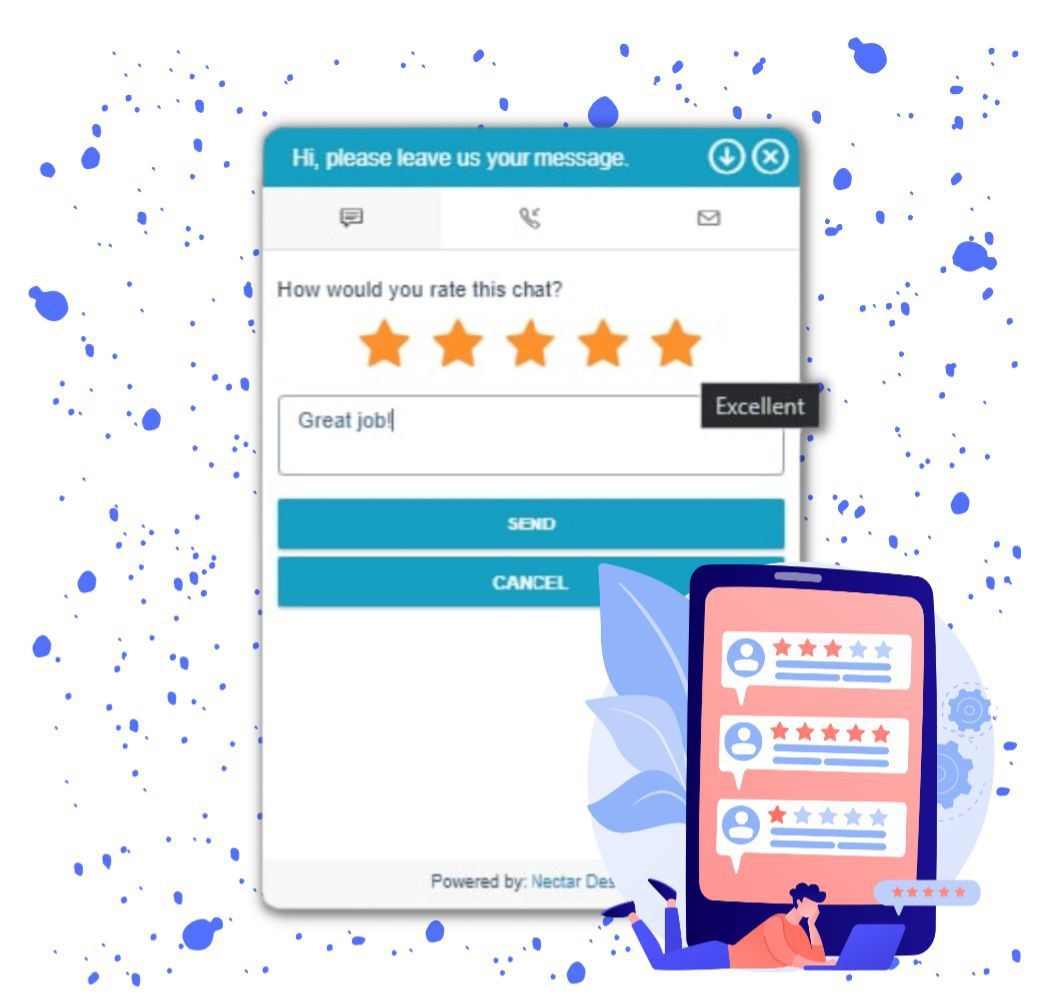 Nectar Desk Live Chat - Call Center Software in the Cloud - Nectar Desk