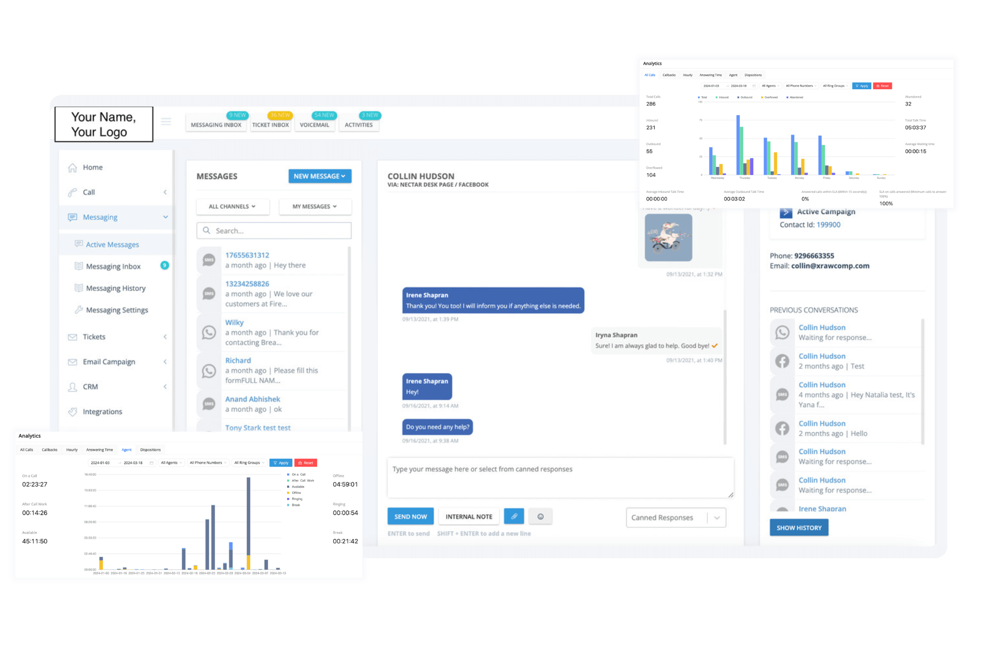 White Label - Nectar Desk- Call Center Software
